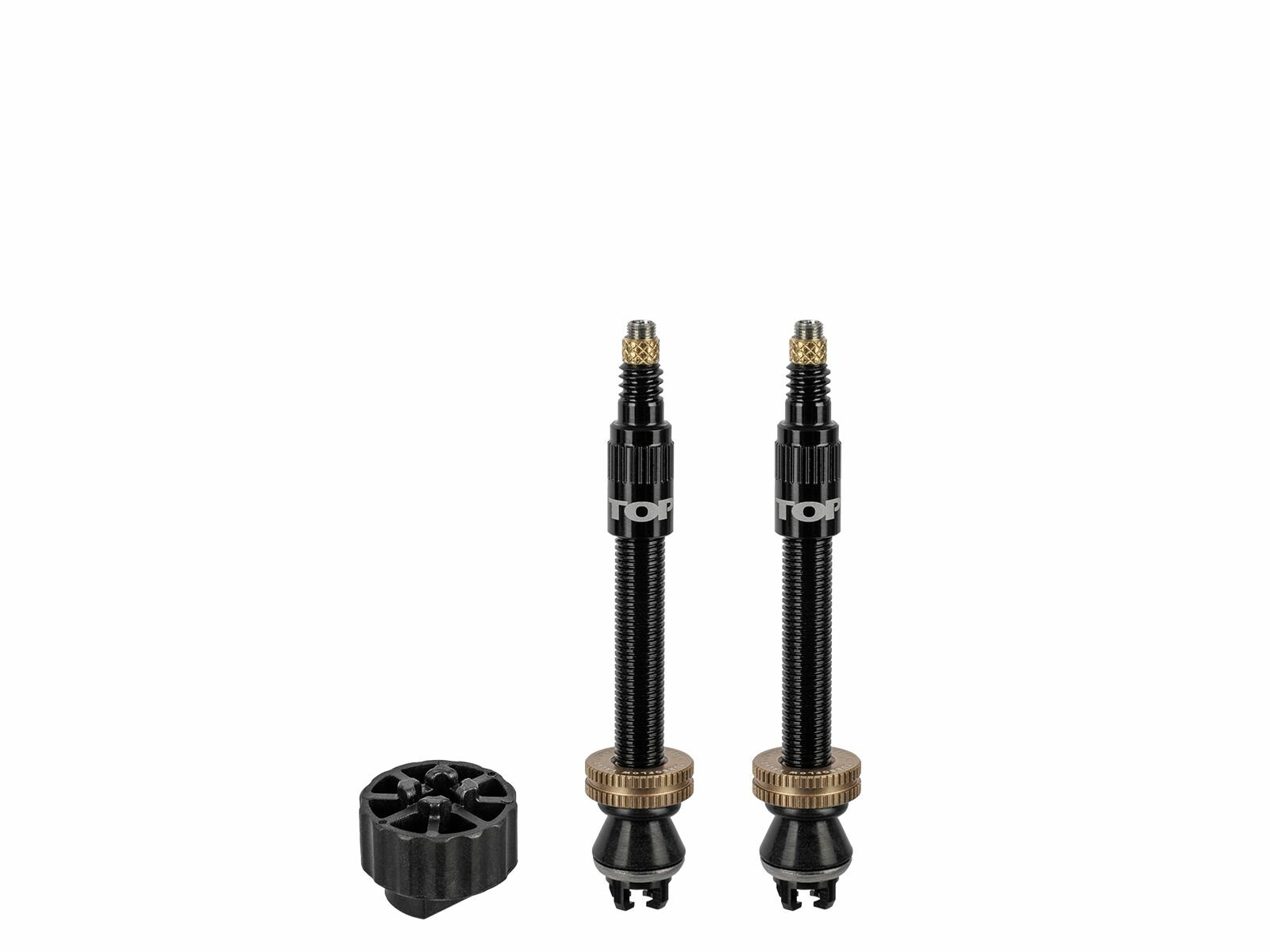 Комплект ниппелей для бескмерных колес TOPEAK TURBOFLOW VALVE KIT 45 мм, TFV-09