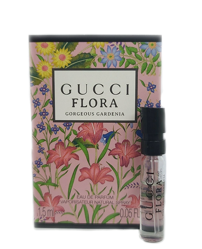 Гуччи Флора Гордес Гардения Eau De Parfum 1.5 мл миниатюра - Gucci Gorgeous Gardenia для женщин