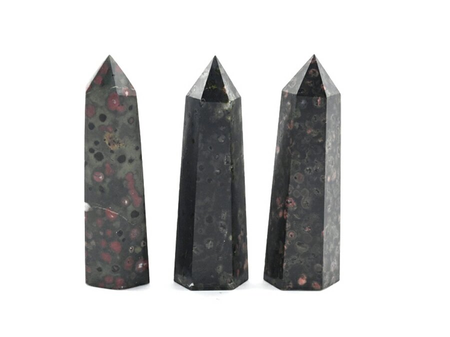Кристалл из риолита "Карандаш" 25*25*90мм 95-96г