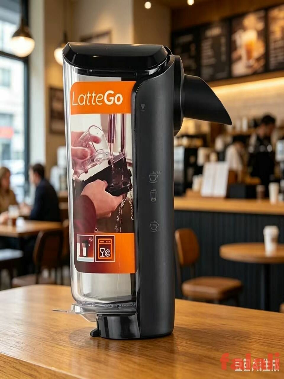Профессиональная кофеварка Кувшин-капучинатор LatteGo для Philips, Saeco 421944083391,421945016211 G, черный, прозрачный