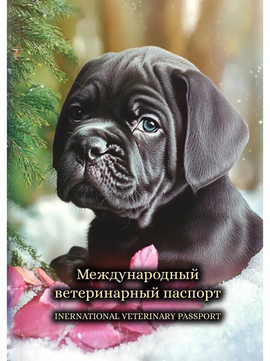 Международный ветеринарный паспорт ветпаспорт кане-корсо