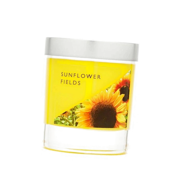 Ароматизированная свеча Wax Lyrical Sunflower Fields 132 гр / Вокс Лирикал Подсолнух для дома