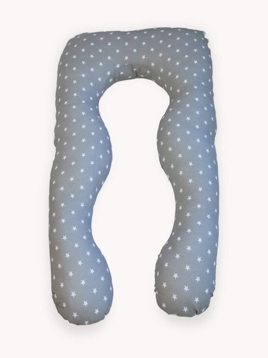 Подушка для беременных анатомическая серая