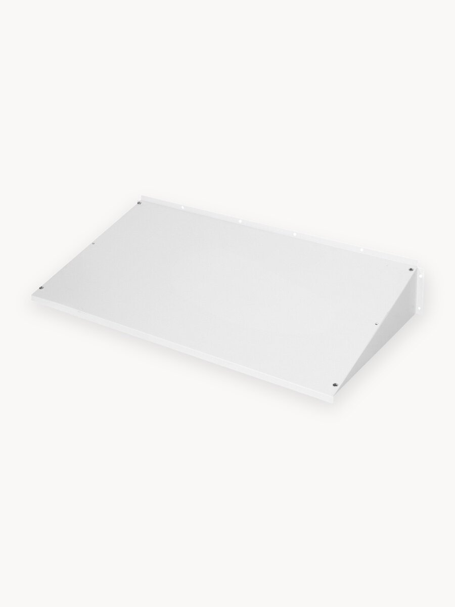 Козырек кондиционера Ballu, металл, крепление в комплекте, 90 см x 55 см, белый