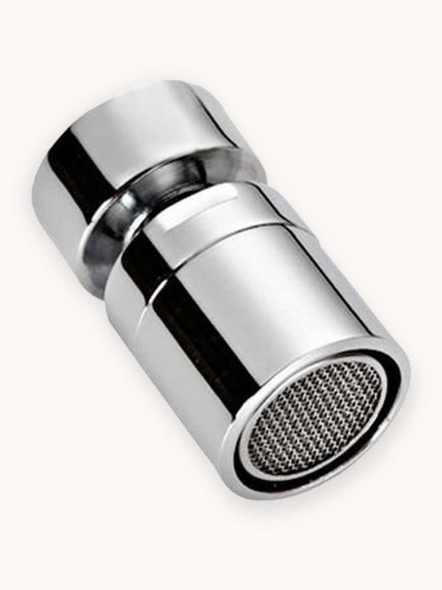 Аэратор для смесителя поворотный М22х1 корпус латунный