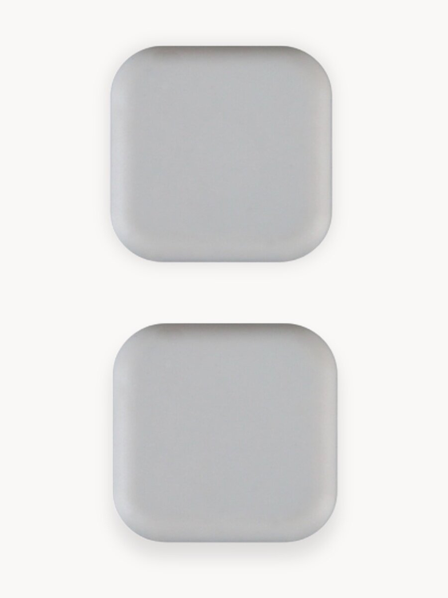 Ограничитель для двери Matoka , стоппер для двери 2 шт, серый