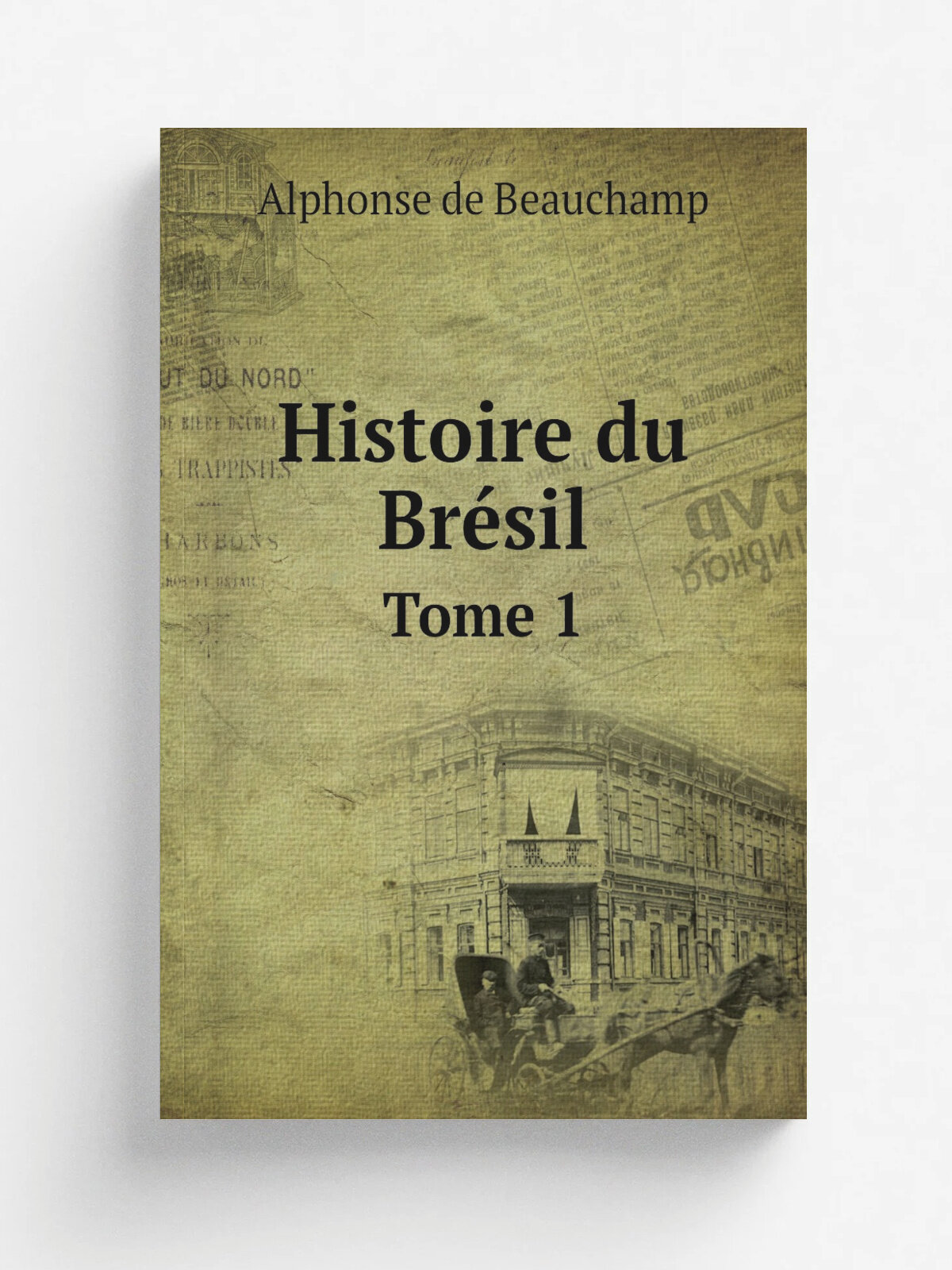 Histoire du Br.sil. Tome 1 | Alphonse de Beauchamp | 1815 | Paris : A. Eymery | Репринт