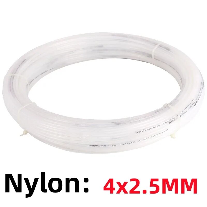 Маслопроводные трубки 4/6/8 мм медные, алюминиевые, нейлоновые 1 Meter, Nylon-4x2.5MM