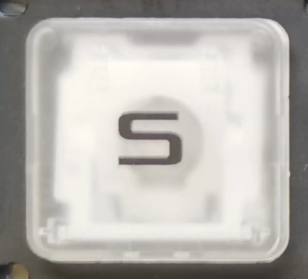 Колпачок клавиши для Asus TUF Gaming Белый, S Keycap and hinge