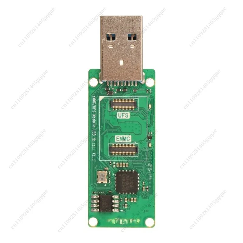 Адаптер для чтения и записи UFS и eMMC, кард-ридер USB 3.0, двухпротокольный, двухканальный