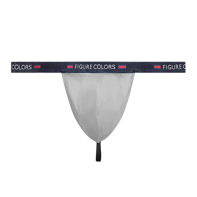 Мужские стринги FIGURE COLORS вискоза/нейлон 2XL, Серый, Gray
