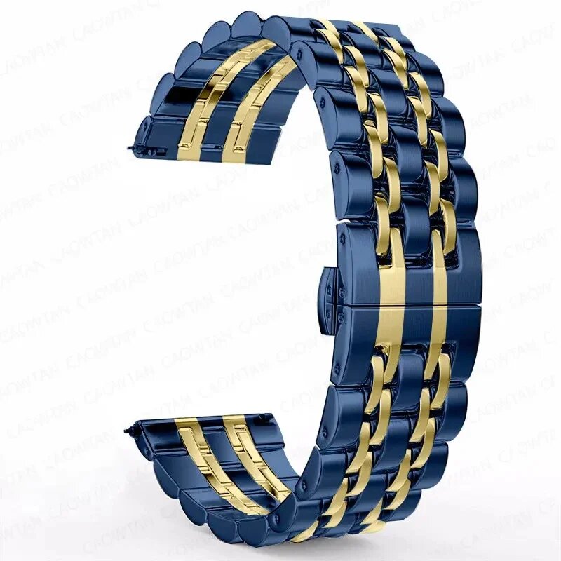 Ремешок для часов 20mm Blue Gold
