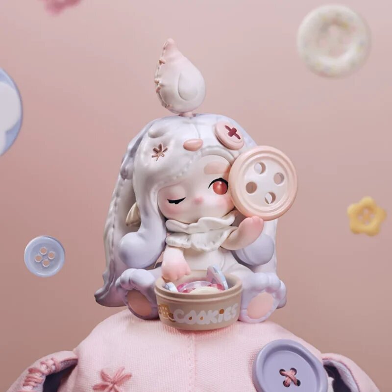 POP MART CHAKA Серия Stitch By Stitch: Сюрпризная коробка The Perfect Button