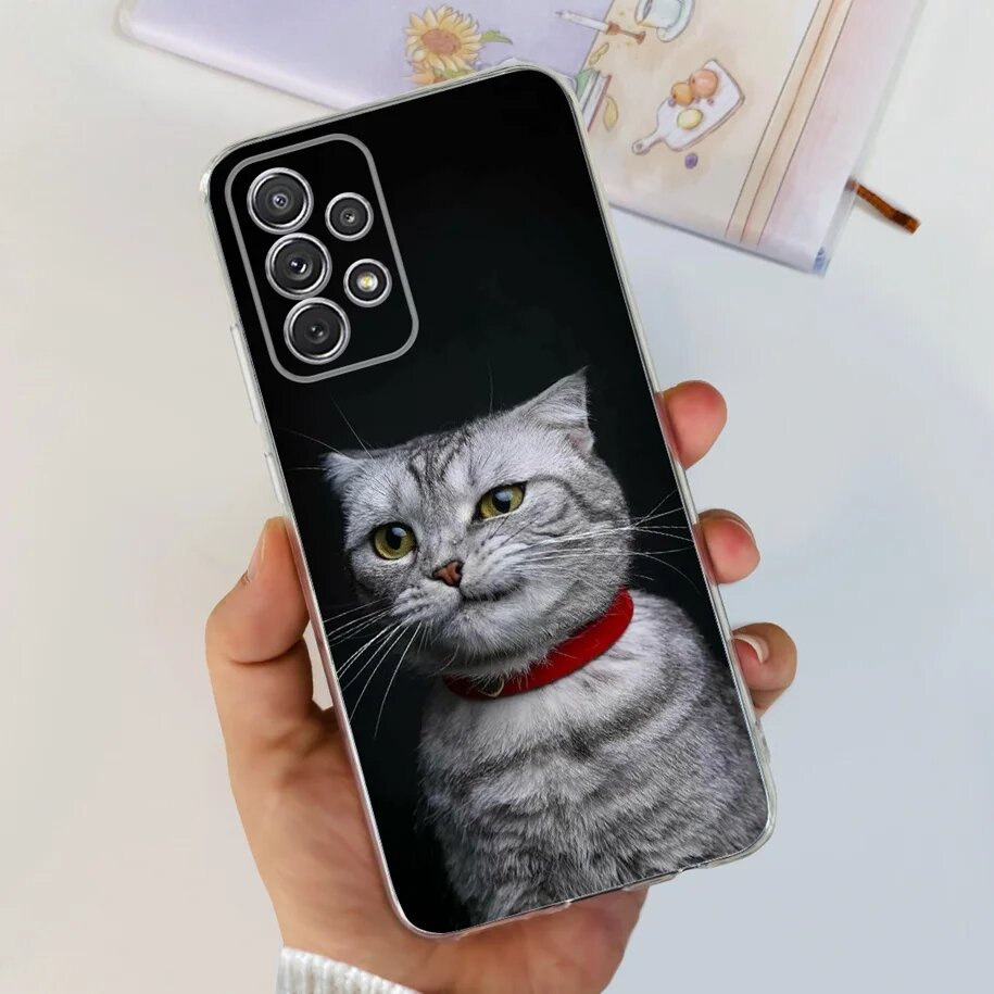 Чехол для Samsung Galaxy A32 SM-A325F, модный мягкий прозрачный чехол с принтом для Samsung M32 SM-M325F Funda A 32 M 32 Coque