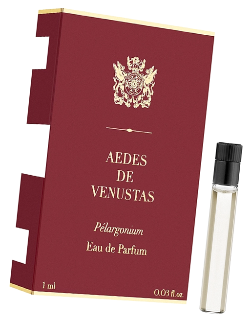 Парфюмерная вода Aedes De Venustas Pelargonium 1 пробник / Сэмпл аромата Аедес Де Венустас Пеларгония