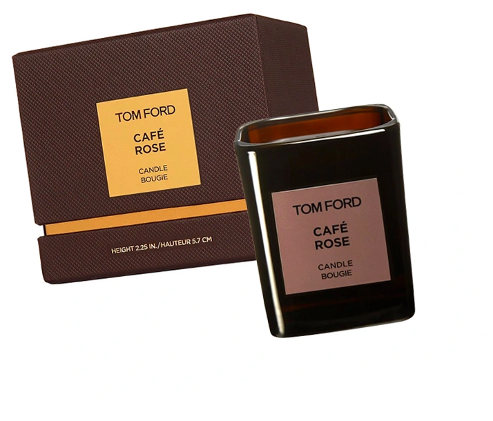 Ароматическая свеча для помещений Tom Ford Cafe Rose 595 гр - Кафе Роуз