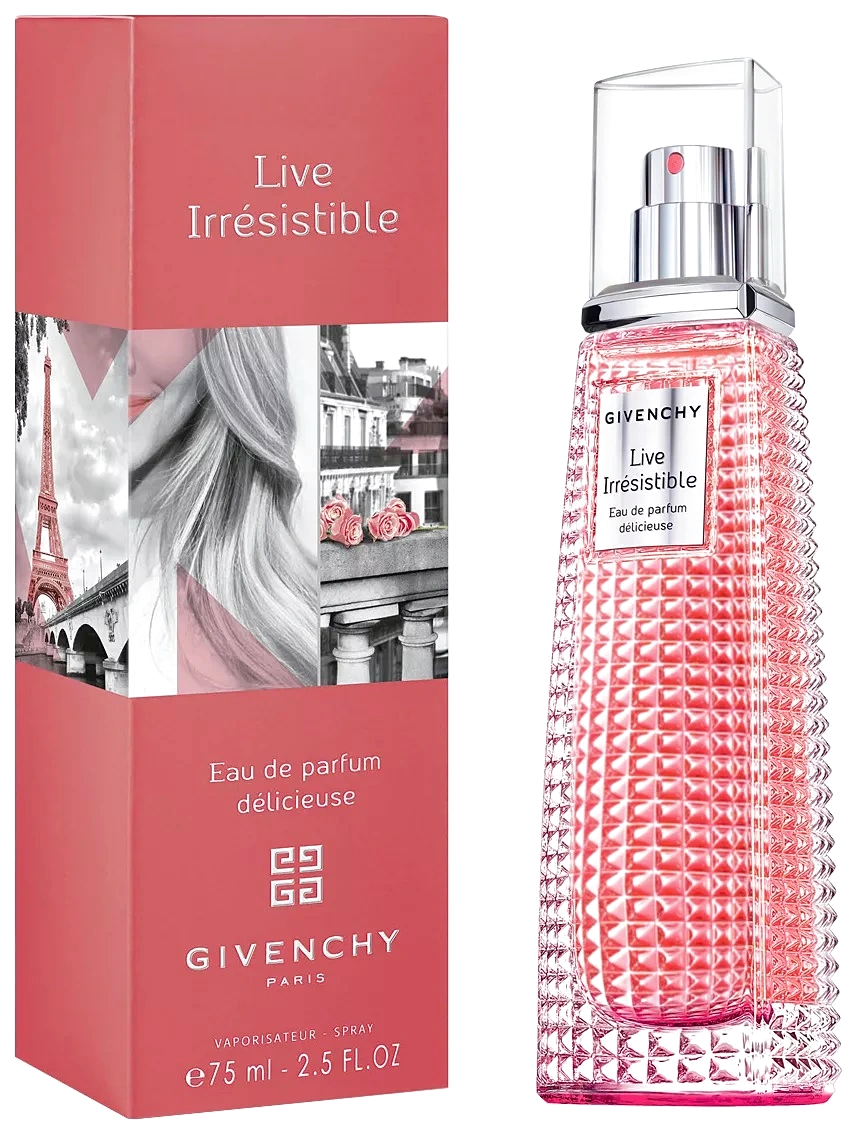 Женский парфюм Живанши Лайф Эрисистибель Делисиос / Givenchy Live Irresistible Delicieuse 75 мл