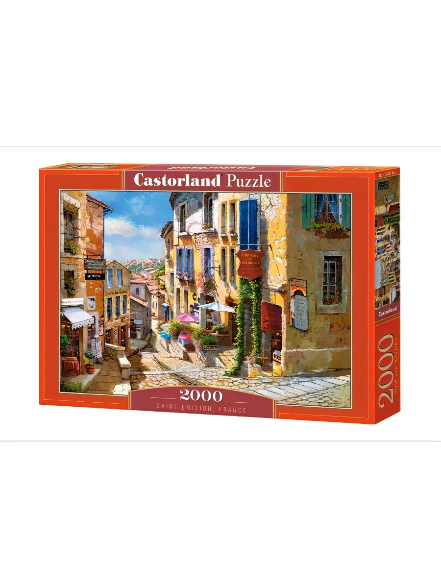 CastorLand Пазл Сен-Эмильон, Франция, 2000 деталей