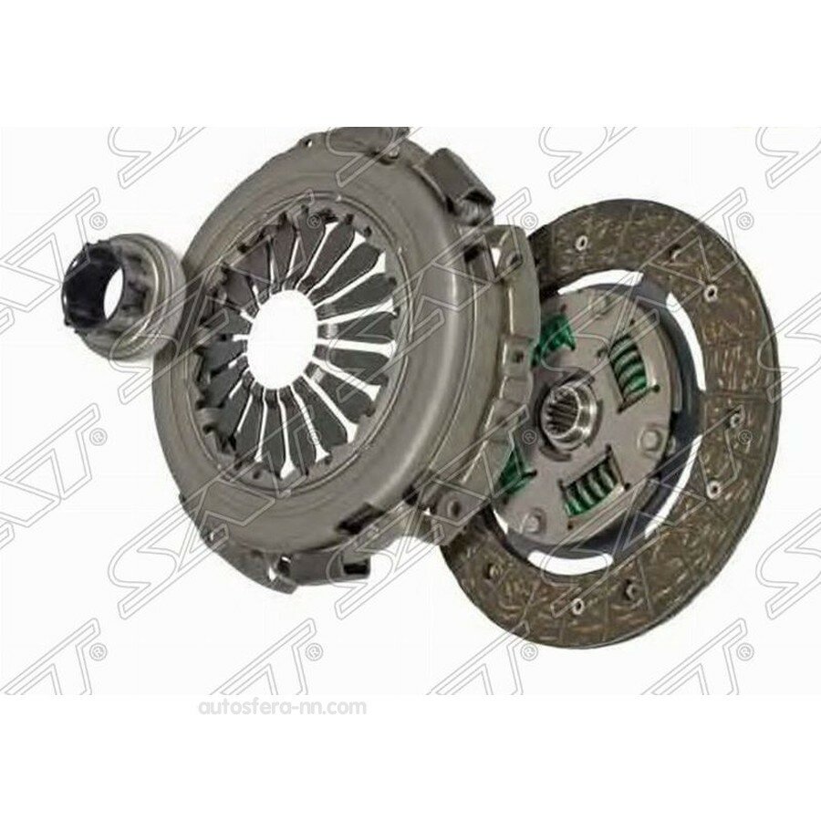 SAT STWDW002 Комплект сцепления DAEWOO NEXIA/LANOS 1.5 95-/OPEL 1.6 SOHC-1.8 87-