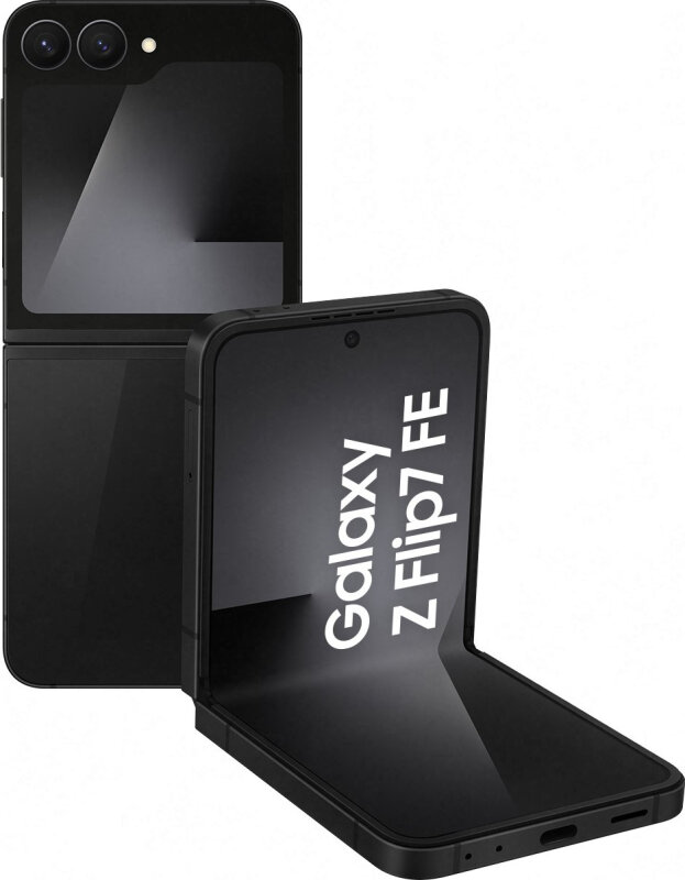 Смартфон Samsung Galaxy Z Flip7 FE 8/128 ГБ, Dual: nano SIM + eSIM, черный