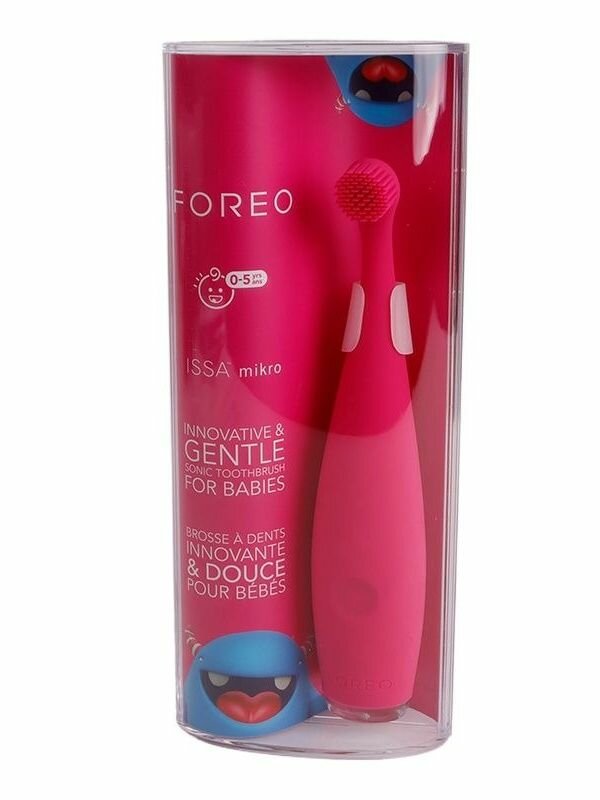 Foreo ISSA mikro Электрическая зубная щетка для обучения младенцев силиконовая зубная щетка перезаряжаемая