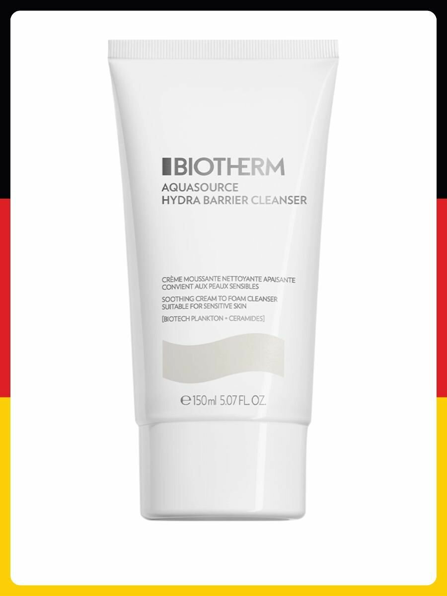 Средство для умывания Biotherm Aquasource Hydra Barrier Cleanser, 150 мл