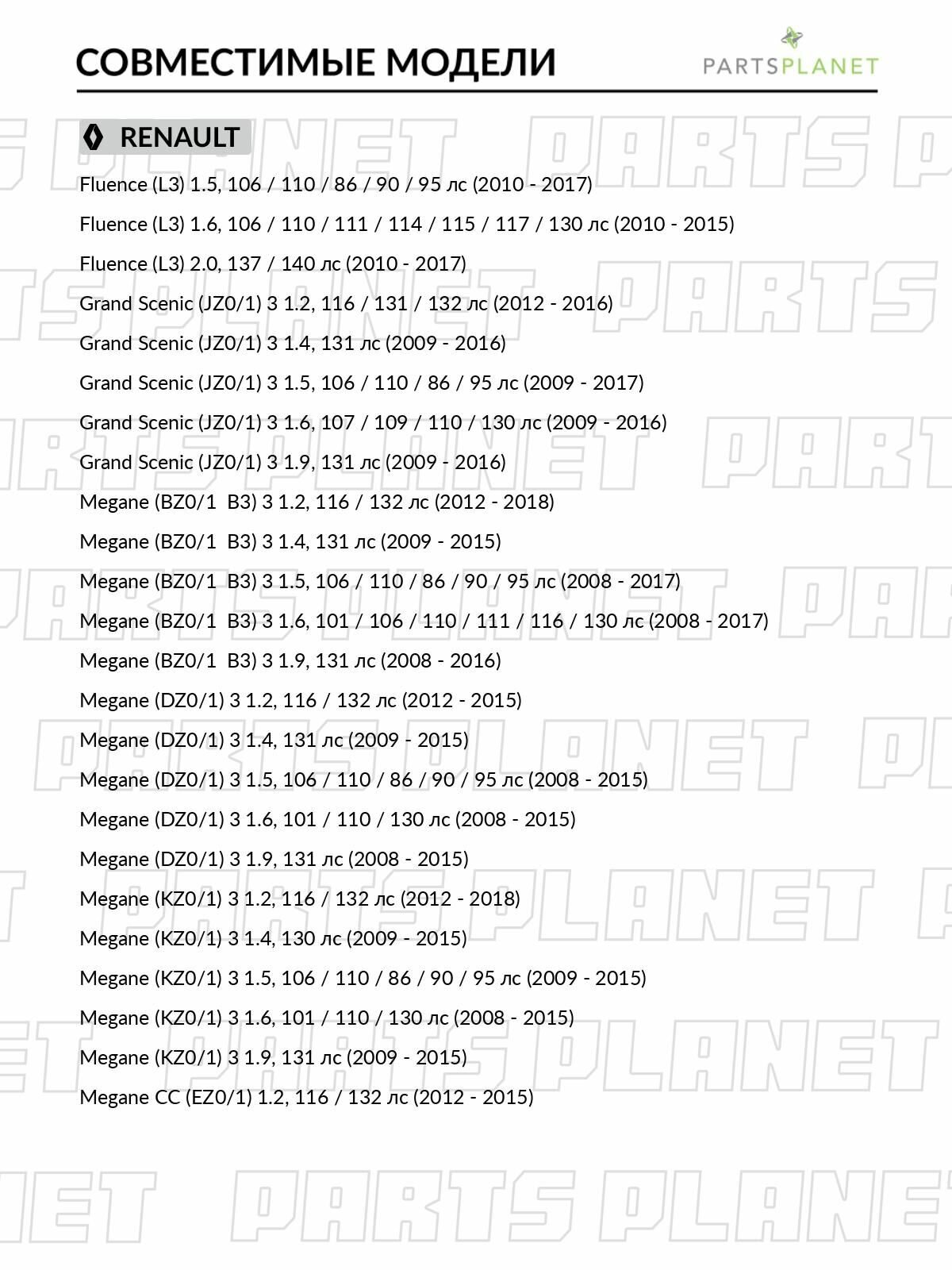 Фильтр воздушный, для Рено Флюенс, Меган 3, Ван 3, Сценик 3, Ван 3 арт F026400138 BOSCH — фото 1