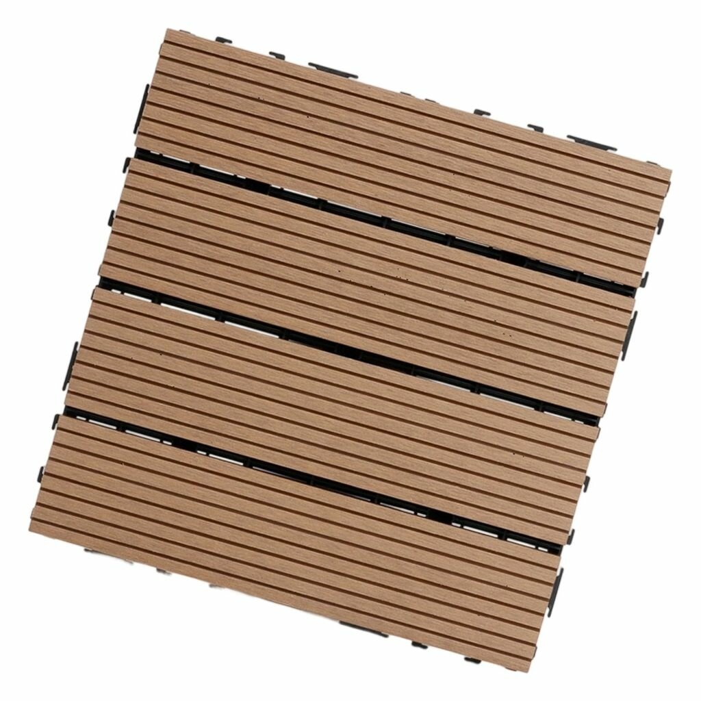 Водостойкий пол из ДПК для балкона и террасы