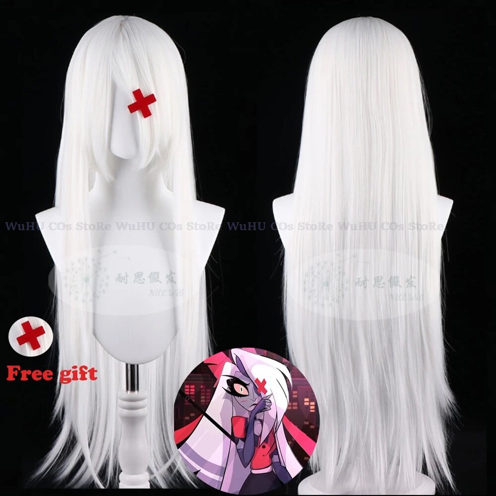 WICCON Косплей парик Ангел Пыль белый Белый, vaggie-2