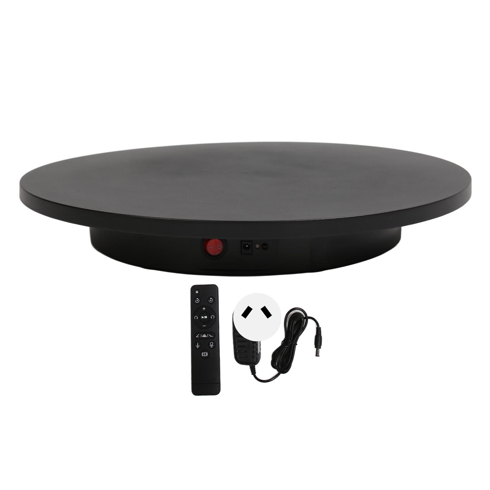 Фотография поворотный стол с пультом дистанционного управления 16,5 дюйма вращающейся дисплея Моторизованный поворотный стол для 360 градусов изображения видео модели торт 100–240 В AU Провод AU