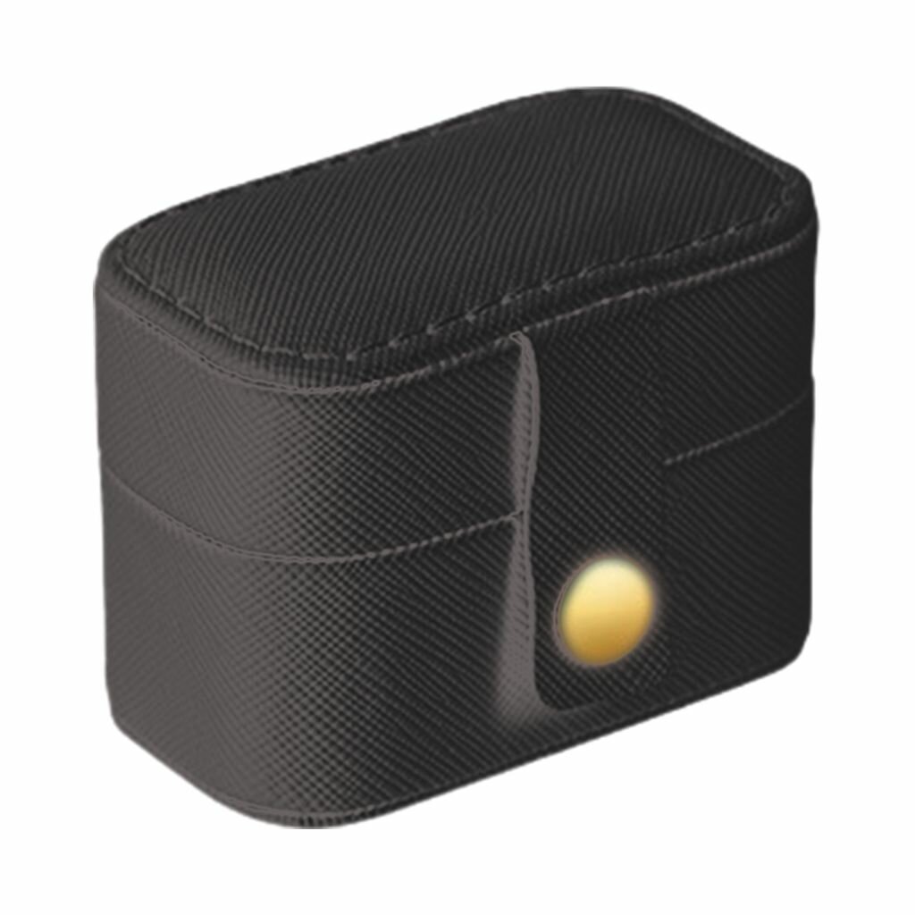 (1 шт.) Мини-коробка для хранения колец-черный