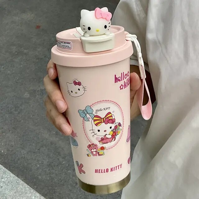 MINISO Sanrio Hello Kitty термос-чашка Cinamonroll из нержавеющей стали