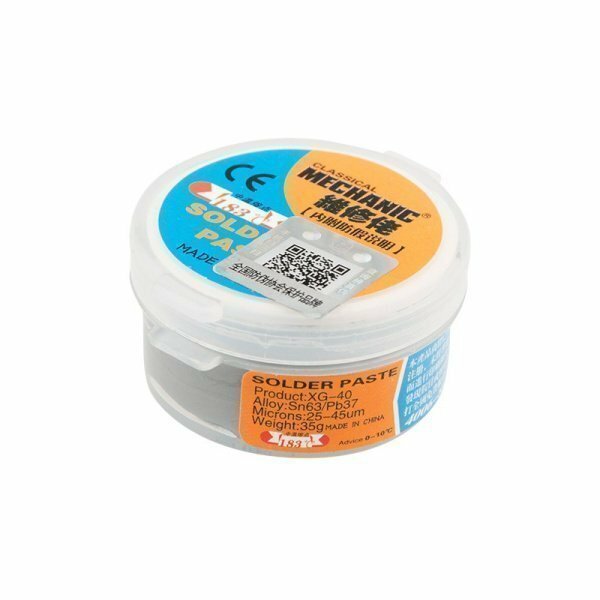 Припой-паста 35гр (олово 63%, свинец 37%) REXANT