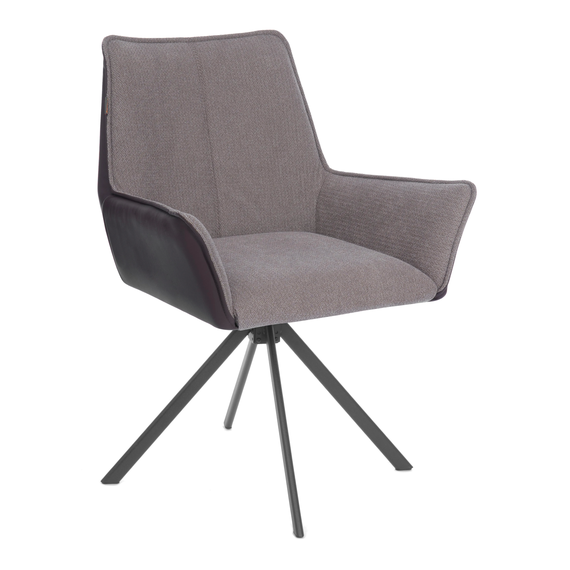 Кресло Мурано Tetchair бежевый, велюр и металл, мягкое сиденье, с подлокотниками