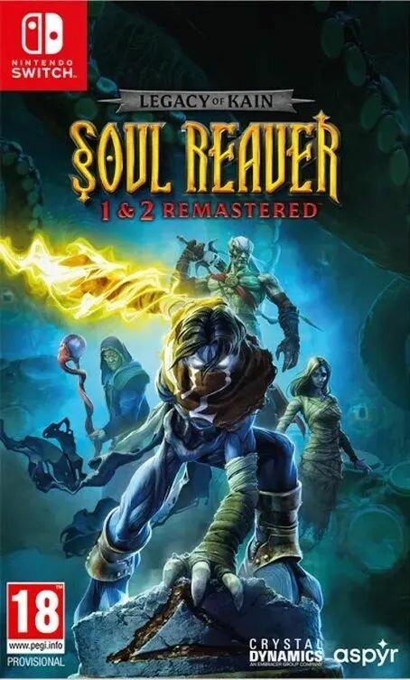 Игра Legacy of Kain: Soul Reaver 1 & 2 Remastered (Nintendo Switch, Русская версия)