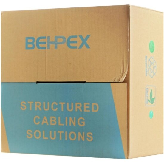 Кабель сетевой UTP Behpex 4 пары cat.5E solid 0.48мм Cu 305м