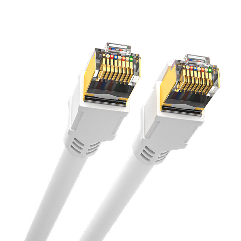 Кабель сетевой, 1 м, 10G, экранированный, бескислородная медь