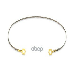 Провод массы / провод заземления медный плетеный 4х5 пмл т2 400 мм (косичка). Cargen арт. ax4081