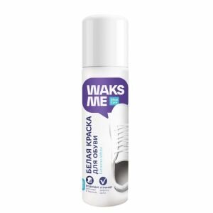 Краска для обуви Waksme Extreme White, 75 мл, белая