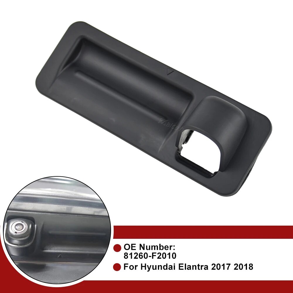 Для HYUNDAI 2017, Elantra AD, кнопка переключения задней коробки багажника, ручка блокировки багажа, сенсорный переключатель 81260F2010 81260-F2010