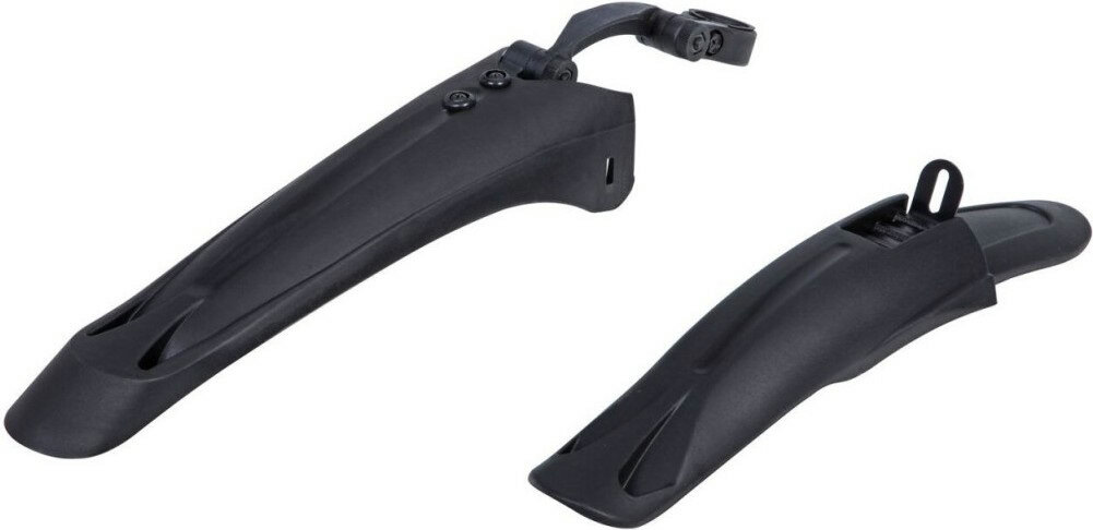 Комплект крыльев Bike Parts "PM-05A", пластик, 20"-24", черный