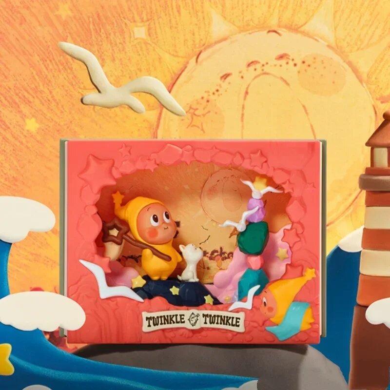POP MART Twinkle Twinkle Light Up Series Фигурки-сюрприз Collecting Sunsets