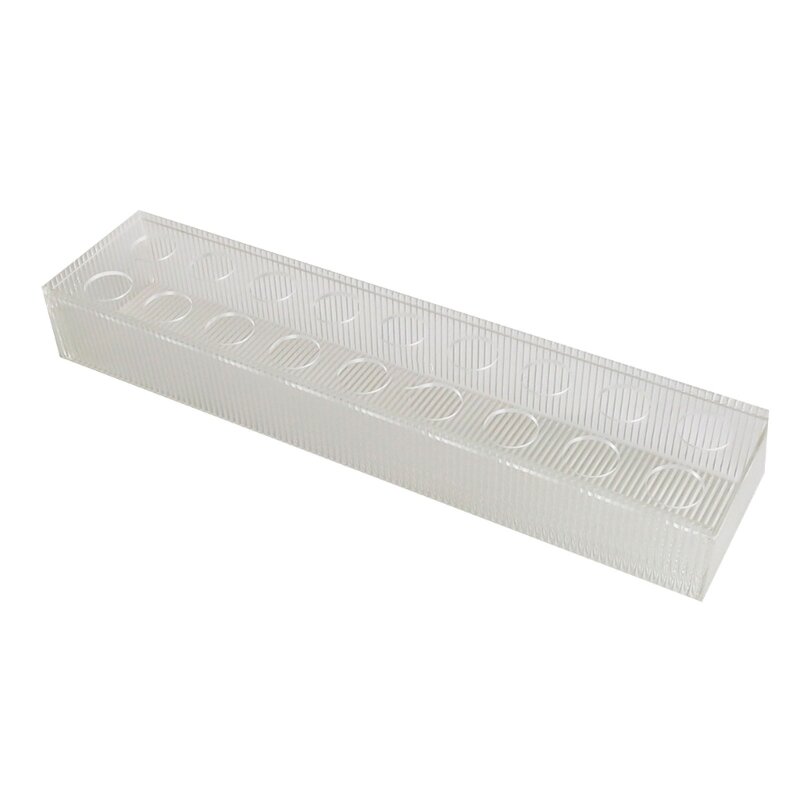 Water Ripple Clear Acrylic Flower Vase Flower Organization Container Household
