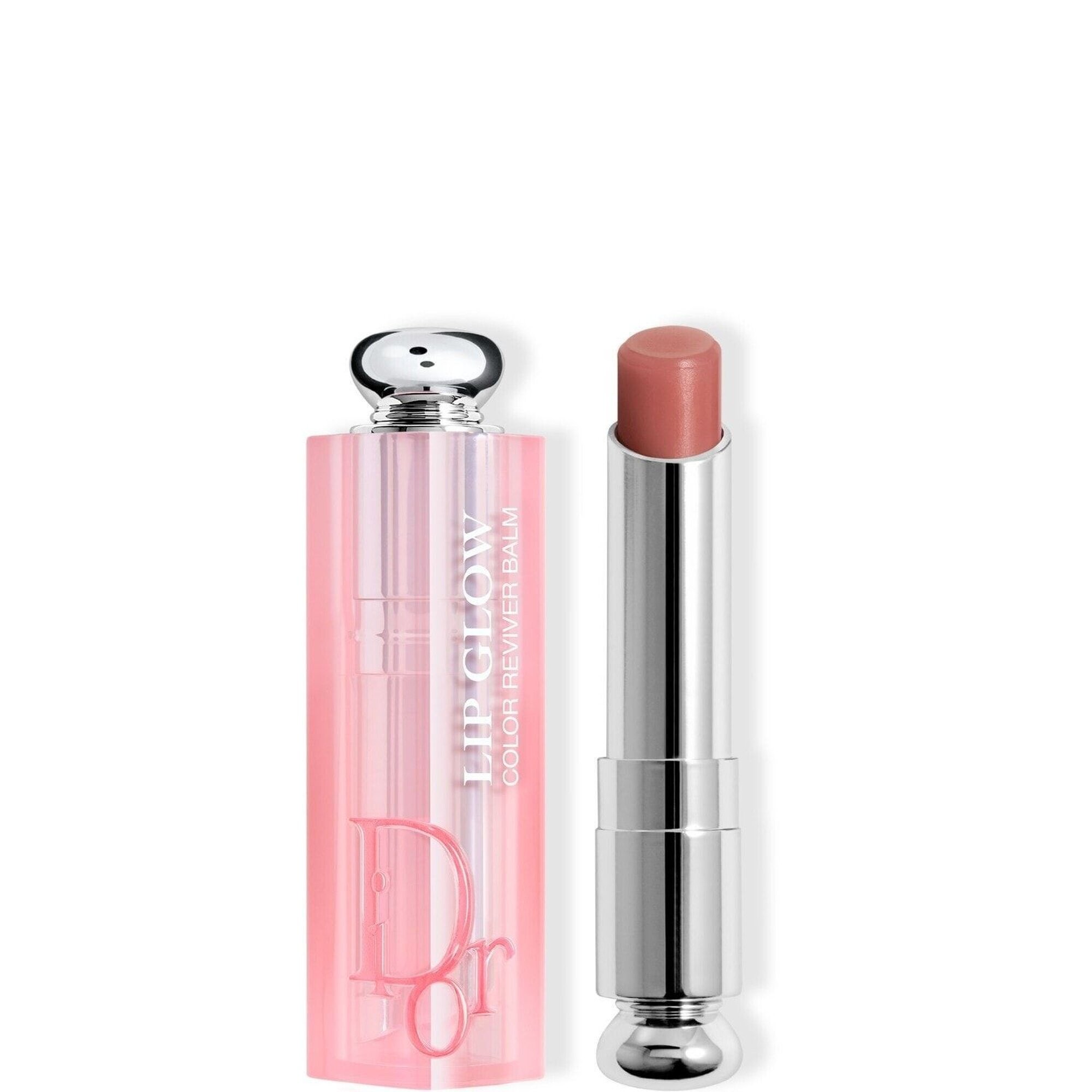 Бальзам для губ Dior "Addict Lip Glow", оттенок Rose Nude, кремовая текстура, 31 г