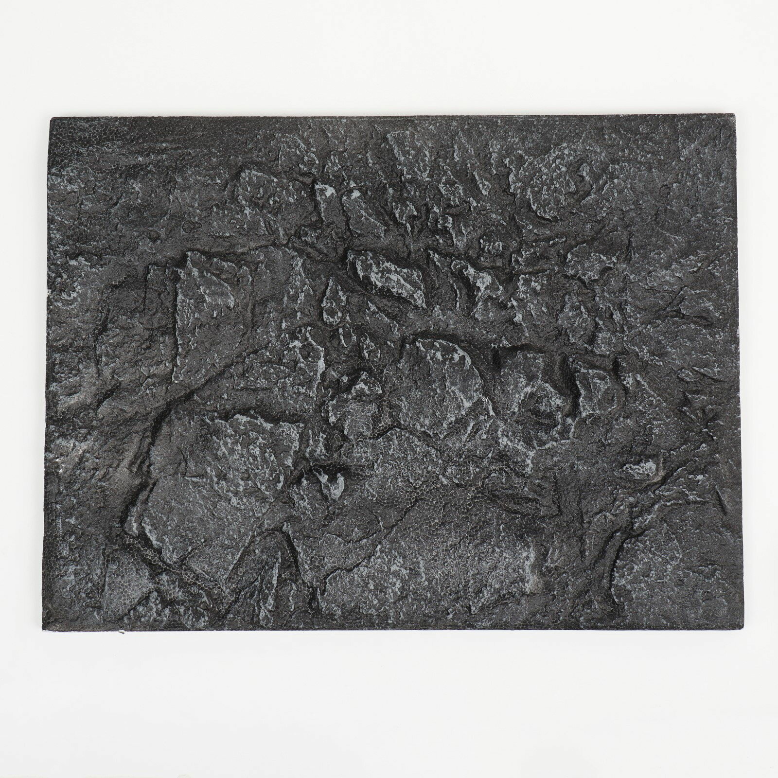 3D фон для террариума, 60 x 45 см, цвет: серый, размер, см: 60 x 45