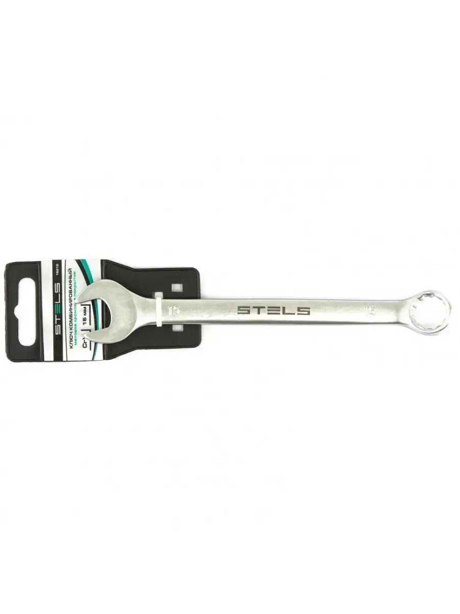 Ключ комбинированный 15 мм CrV