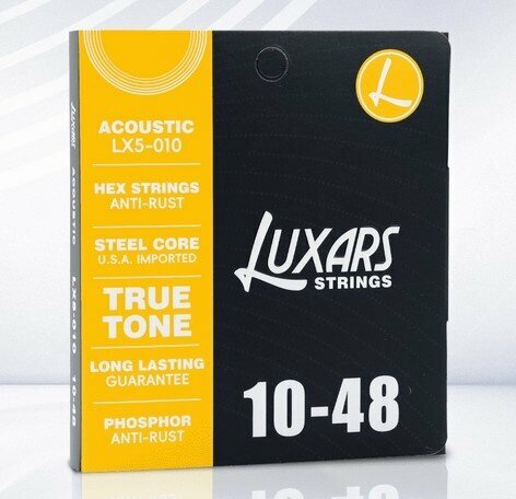 Струны для акустической гитары Luxars LX5-010 10-48