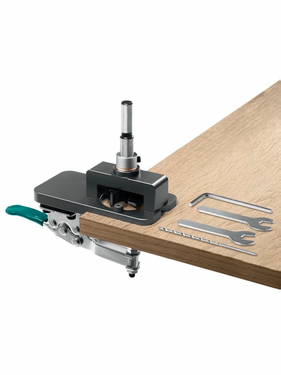 KRAFTOOL Woodsniper 127, 35 мм, кондуктор для мебельных петель (30075)