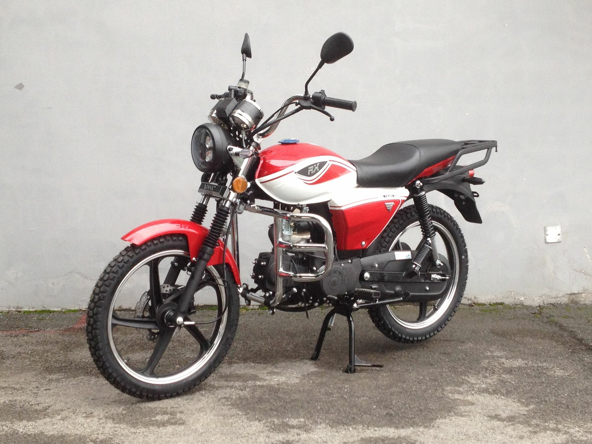 Мопед VMC RIVA-II RX 125 (49) см3 RED /WHITE