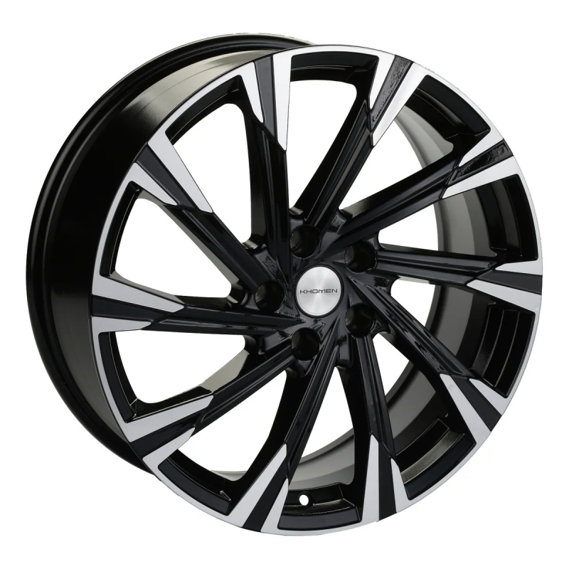 Диск колесный Khomen Wheels KHW1901 (Sportage) 7,5x19 5x114,3 Dia67.1 ET50,5 цвет Black-FP